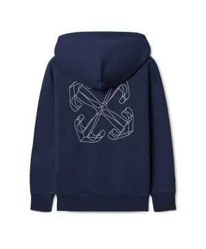 Off-White Arrow 3d Cotton Hoodie
