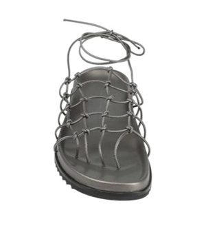 Rick Owens Simple Leather Strap Sandals
