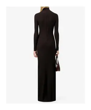 Coperni Ribbed Cut-out Dress