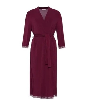 ERES Violette Lace-trimmed Robe - Red
