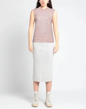 GANNI Fashion Solid Color Sleeveless Knit Tank Top