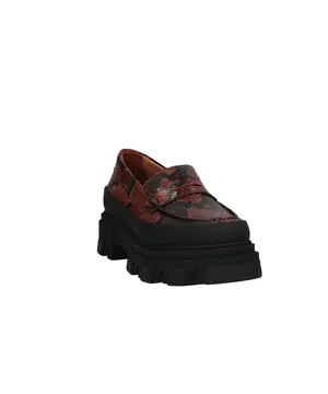 GANNI Fashion Versatile Two-tone Loafers