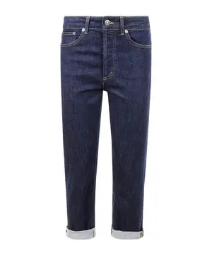 DONDUP Straight-leg Cuffed Jeans