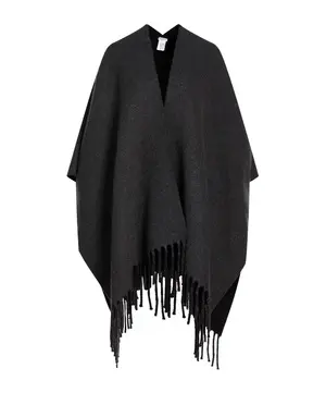 Brunello Cucinelli Two-tone Tassel Sleeveless Cape