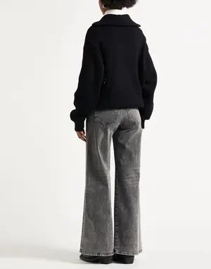 Balenciaga Solid Color Lightweight Knit Top