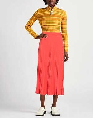 MAISON MARGIELA Solid-colored Pleated Skirt