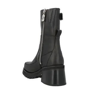 GANNI Knight Ankle Boots With Buckle And Zip Detail