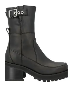 GANNI Knight Ankle Boots With Buckle And Zip Detail