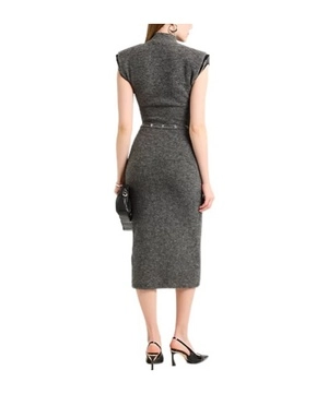 Sportmax Fitted Short Sleeve Dress