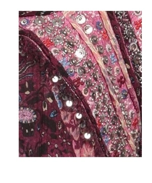 Isabel Marant Étoile Fashion Multi-color Long Sleeve Chiffon Blouse