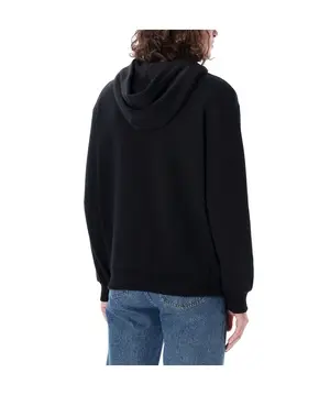A.p.c. Logo-printed Long-sleeved Hoodie