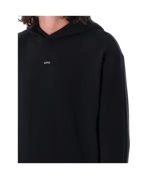 A.p.c. Logo-printed Long-sleeved Hoodie