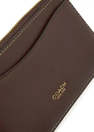 COACH New York Leather Card Holder