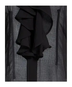 GANNI Plain Long Sleeve Shirt