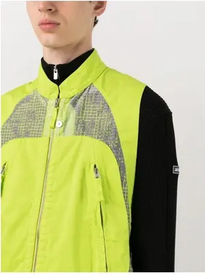 Stone Island Mesh Panelled Zipped Vest