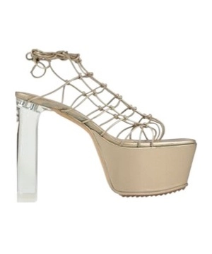 Rick Owens Strappy High Heels Sandals - Nude