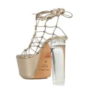 Rick Owens Strappy High Heels Sandals