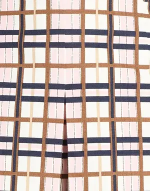 Tory Burch Stretchy Plaid Shorts