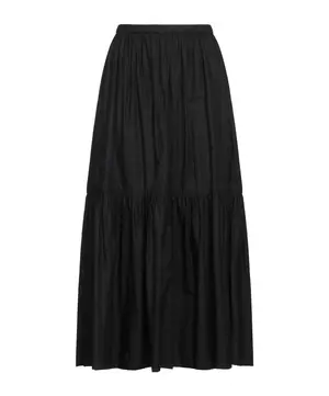 GANNI Solid Umbrella Skirt - Black