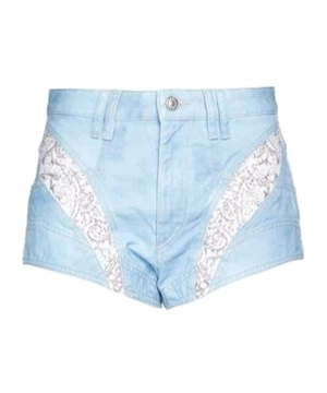 Isabel Marant Étoile Stylish Versatile Light Wash Denim Shorts
