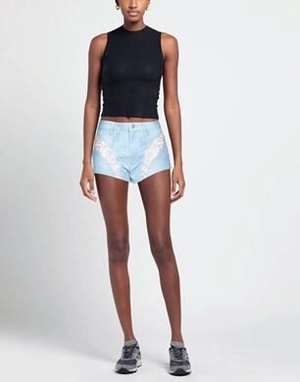 Isabel Marant Étoile Stylish Versatile Light Wash Denim Shorts