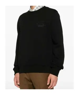 Etro Embroidered Crew Neck Sweatshirt