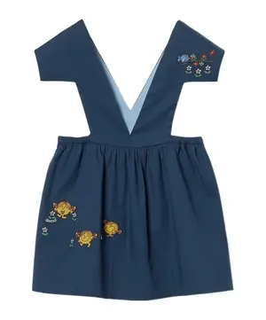 Gucci Embroidered Cotton Dress