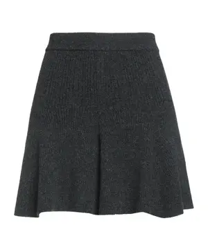 GANNI Medium-thick Knitted Midi Skirt