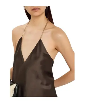 Sportmax Chain Satin Top