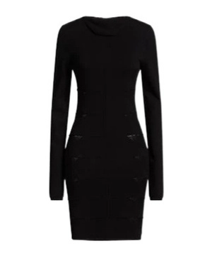 Rick Owens Self-cultivation Knitted Dress - Black