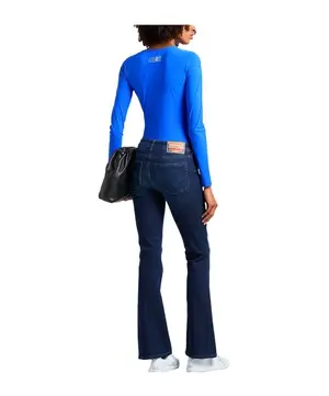 MAISON MARGIELA Solid Color Fashion Stretch Top