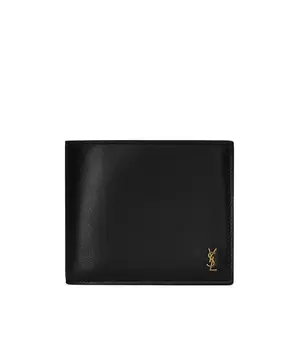 Saint Laurent Single-fold Wallet - Black