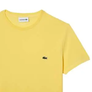 Lacoste Regular-fit Crewneck T-shirt - Yellow