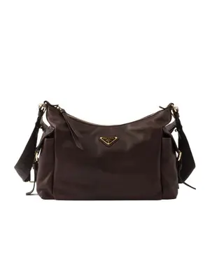 Prada Explore Large Nappa Leather Bag - Ochre