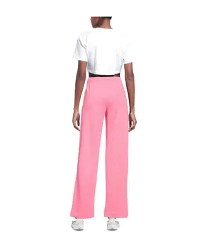 GANNI Solid Color Casual Trousers