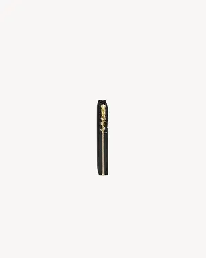 Saint Laurent Quilted Leather Card Holder