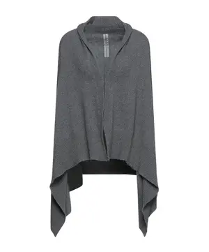 Rick Owens Stylish Solid Color Knitted Long Sleeve Top - Black