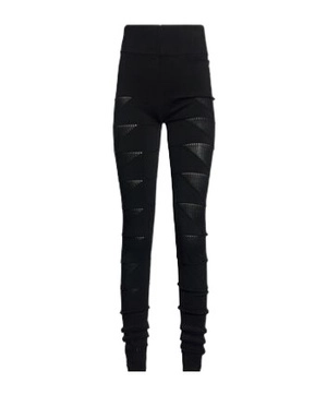 Rick Owens Solid-color Knitted Leggings - Black