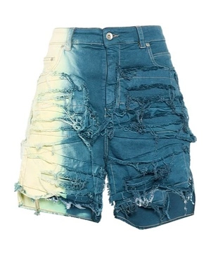 Rick Owens Denim Shorts