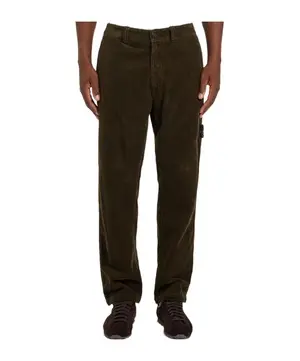 Stone Island Straight-leg Corduroy Trousers