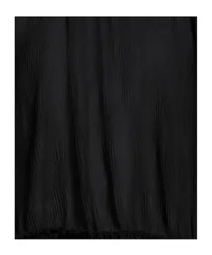 GANNI Solid-color Chiffon Top