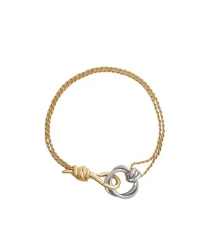 Bottega Veneta Knot Bracelet - Yellow