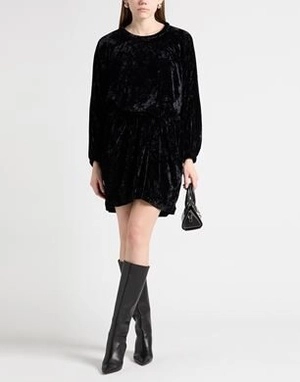 Isabel Marant Étoile Solid Color Elegant Velvet Dress