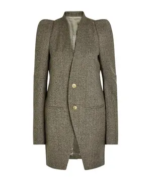 Rick Owens Metro Structured Wool Jacket