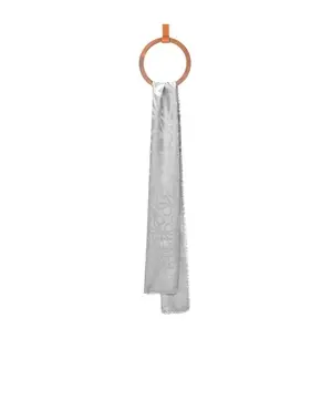 Loewe Scarf In Silk And Wool