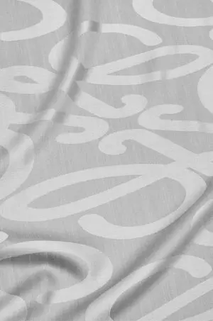 Loewe Scarf In Silk And Wool