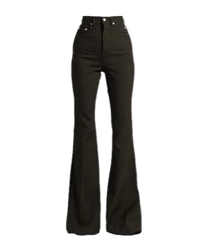 Rick Owens Solid Color Loose Pants - Black
