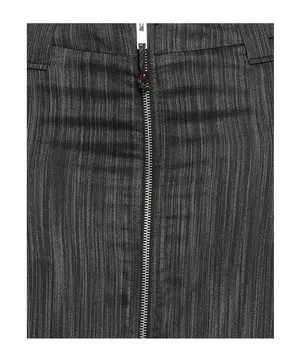 GANNI High-waist A-line Midi Skirt