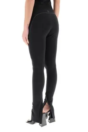 Coperni Paneled High-rise Leggings