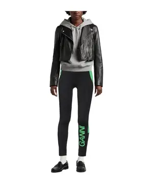 GANNI Two-color Sports Leggings